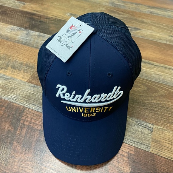 The Game | Other | Reinhardt University Navy Blue 883 Snapback Hat ...